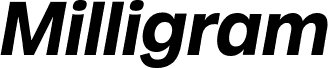 Milligram Trial Bold font