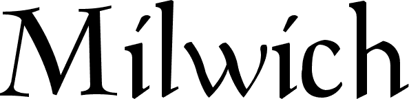 Milwich font | Fonts2u.com