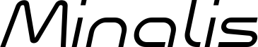 Minalis_Demo Light 字体 | Fonts2u.com
