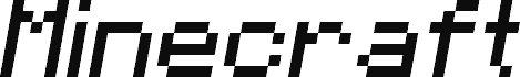 Minecraft Bold font