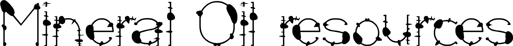 Mineral Oil resources font | Fonts2u.com