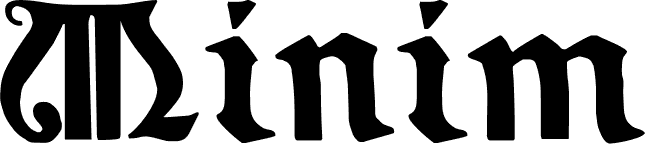 Minim ExtraBold font