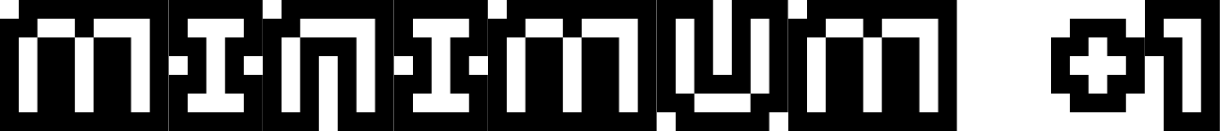 Minimum +1 font | Fonts2u.com