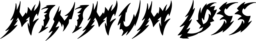Minimum Loss font | Fonts2u.com
