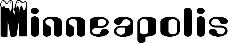 Minneapolis Regular fuente | Fonts2u.com