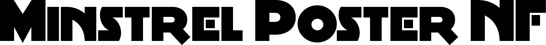 Minstrel Poster NF font