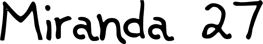 Miranda 27 font | Fonts2u.com