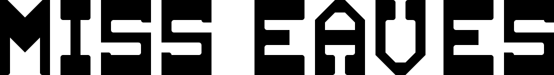 miss eaves Regular font | Fonts2u.com