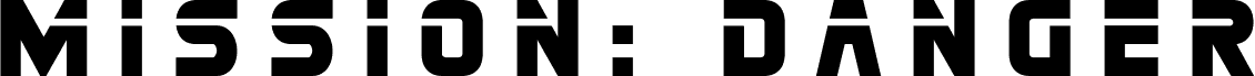 Mission: Danger 3D font