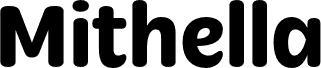 Mithella-Regular font