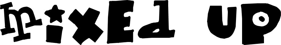 Mixed up font | Fonts2u.com