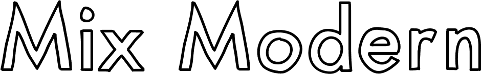 MixModernOutline font