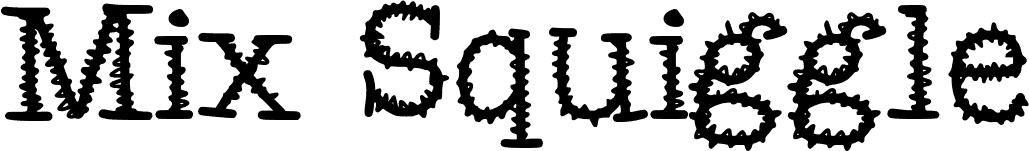 MixSquiggle font | Fonts2u.com