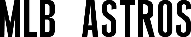 MLB Astros font | Fonts2u.com