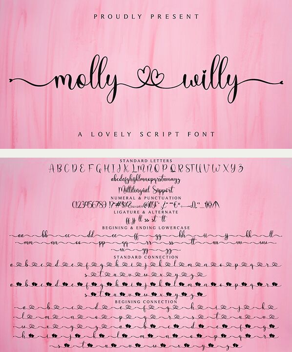 molly willy font | Fonts2u.com