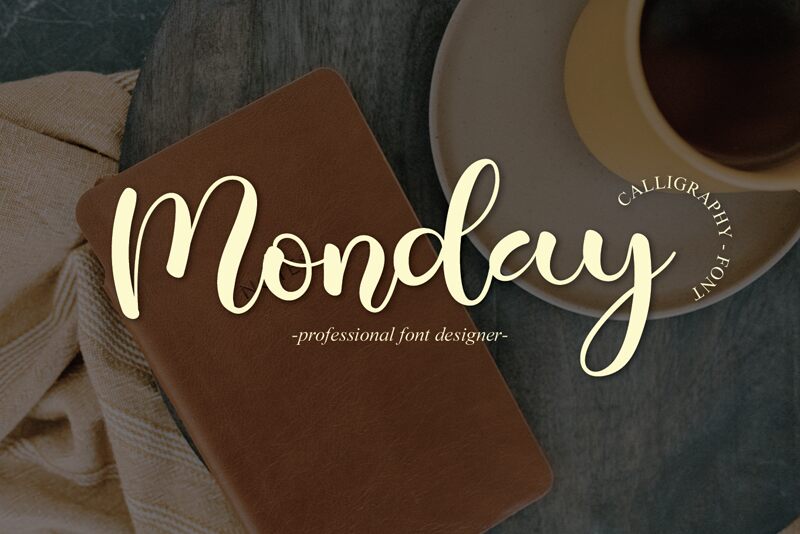 Monday font