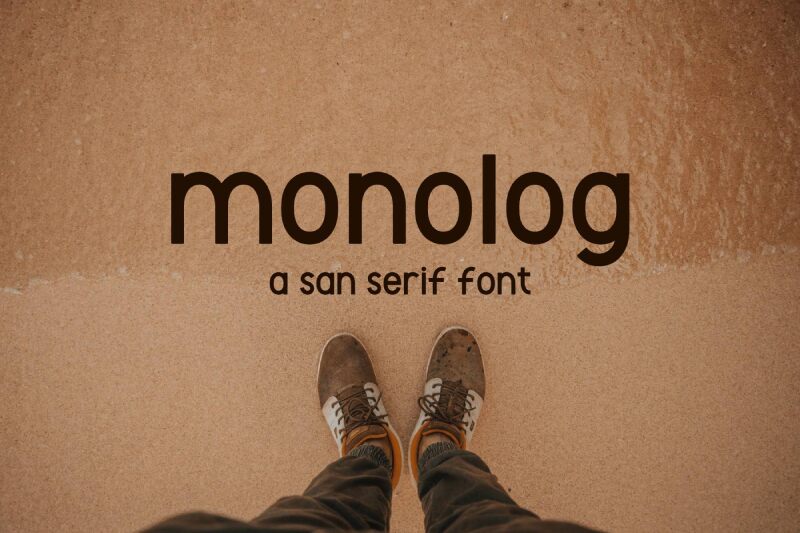 Monolog-free font | Fonts2u.com