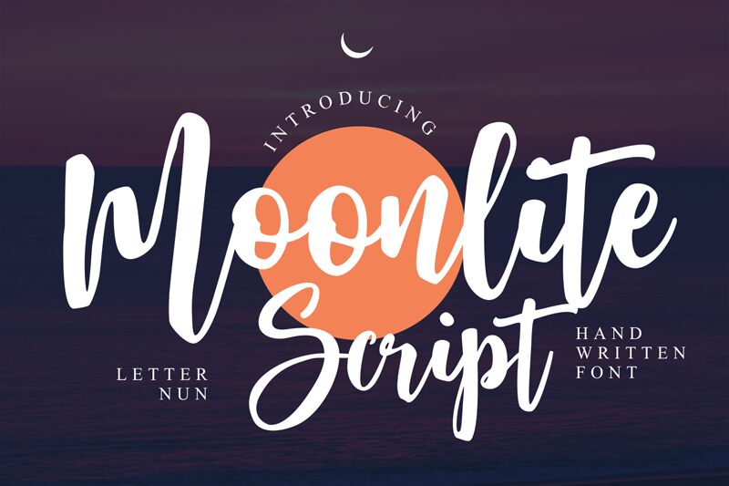 Moonlite Script font | Fonts2u.com