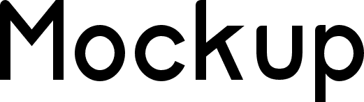 Mockup font