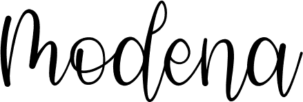 Modena font