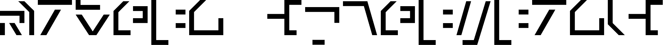 Modern Cybertronic font | Fonts2u.com