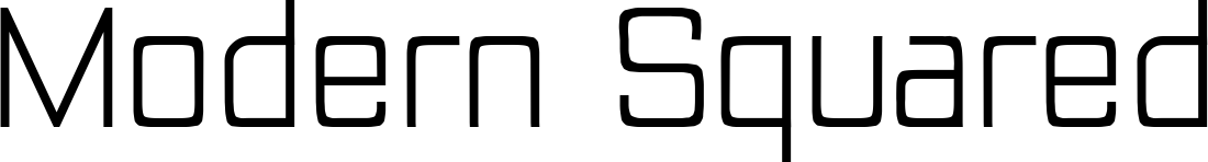 modern_squared2 font | Fonts2u.com