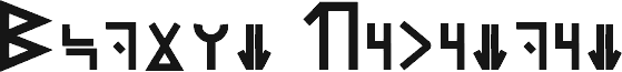 Modern Wakandan Regular font | Fonts2u.com