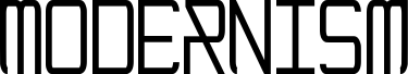 ModernismBold font | Fonts2u.com