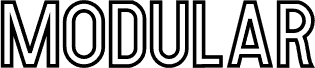MODULAR 14 font