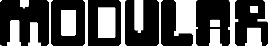 MODULAR font