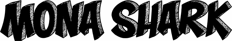 Mona Shark font | Fonts2u.com