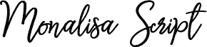 Monalisa Monoline Script font | Fonts2u.com