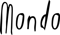 Mondo font