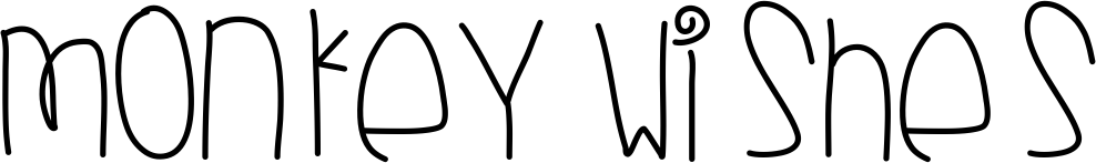 MonkeyWishes font | Fonts2u.com
