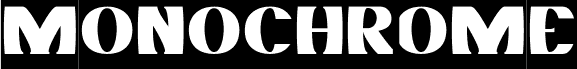 MONOCHROME font