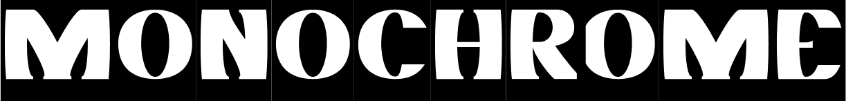 MONOCHROME-Inverse font | Fonts2u.com