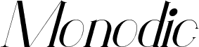 Monodic Demo Bold font | Fonts2u.com