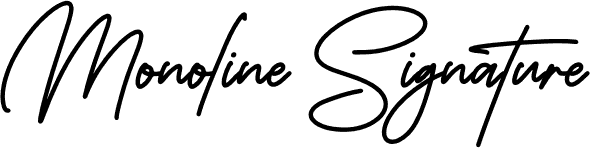 Monoline Signature font | Fonts2u.com