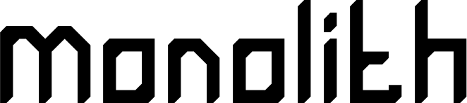 Monolith Regular font | Fonts2u.com
