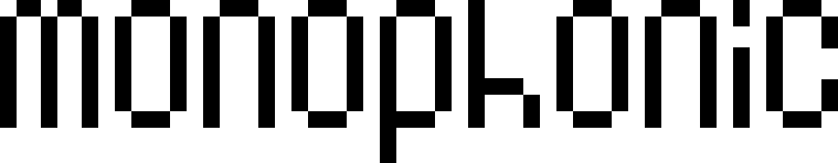 Monophonic fuente | Fonts2u.com