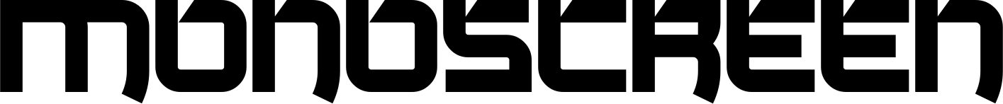Monoscreen Demo font | Fonts2u.com