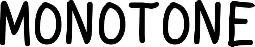 Monotone font | Fonts2u.com