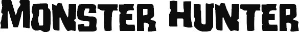 Monster Hunter Condensed font | Fonts2u.com