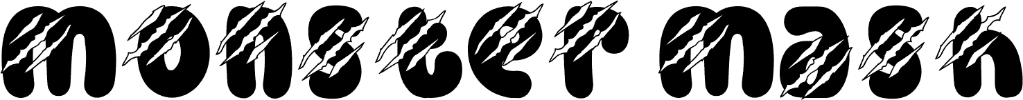 Monster Mash Monster 4 font | Fonts2u.com