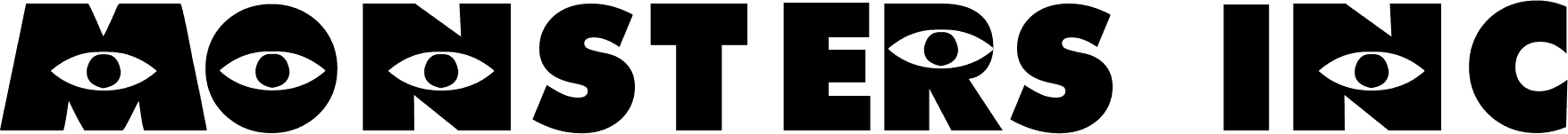 Monsters Inc fuente | Fonts2u.com