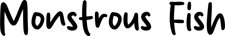 Monstrous Fish font | Fonts2u.com