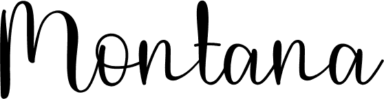 Montana font