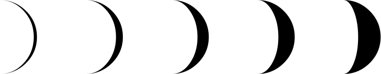 Moon Phases font | Fonts2u.com
