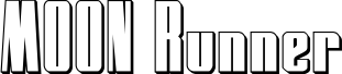 MOON Runner Extra-Squat Regular font | Fonts2u.com