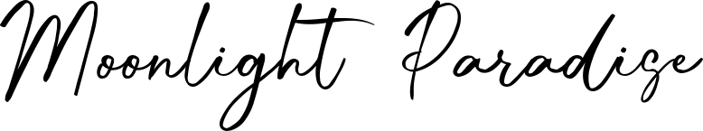 Moonlight Paradise font | Fonts2u.com